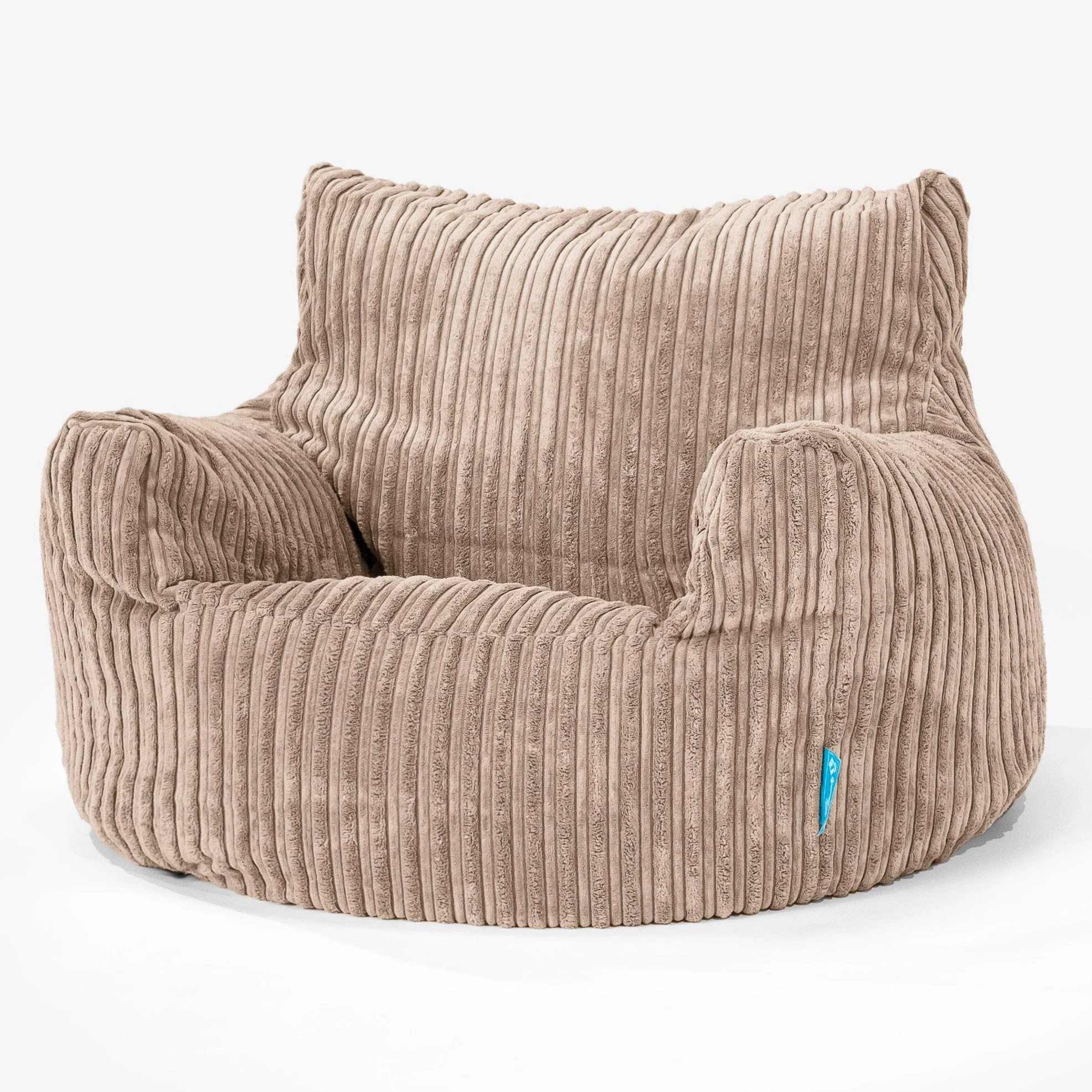 Puff Sillón para niños 3-8 años - Pana Clásica Arena - Vive Fácil ...